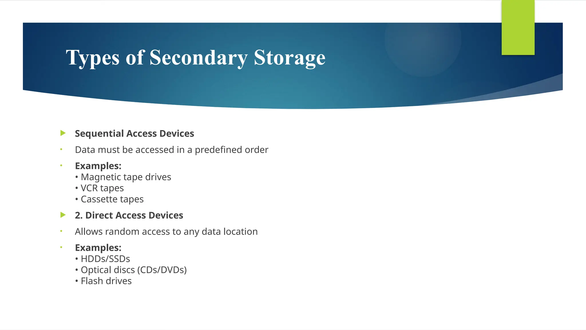 Types of Storage Devices (secondary Memory).pptx