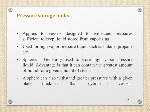 Types of storage tanks | PPTX | Chemistry | Science