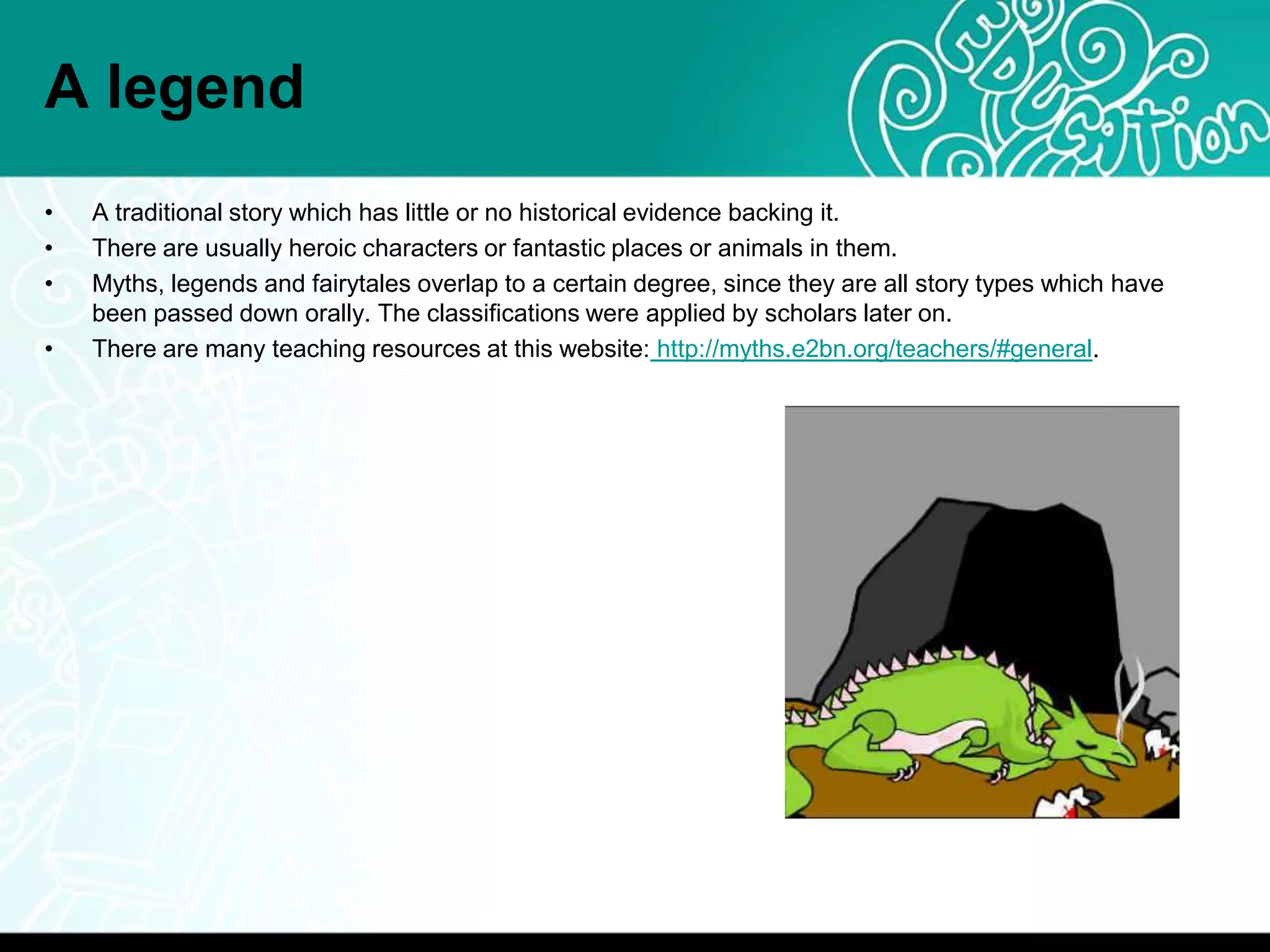 Types of stories for children | PPTX