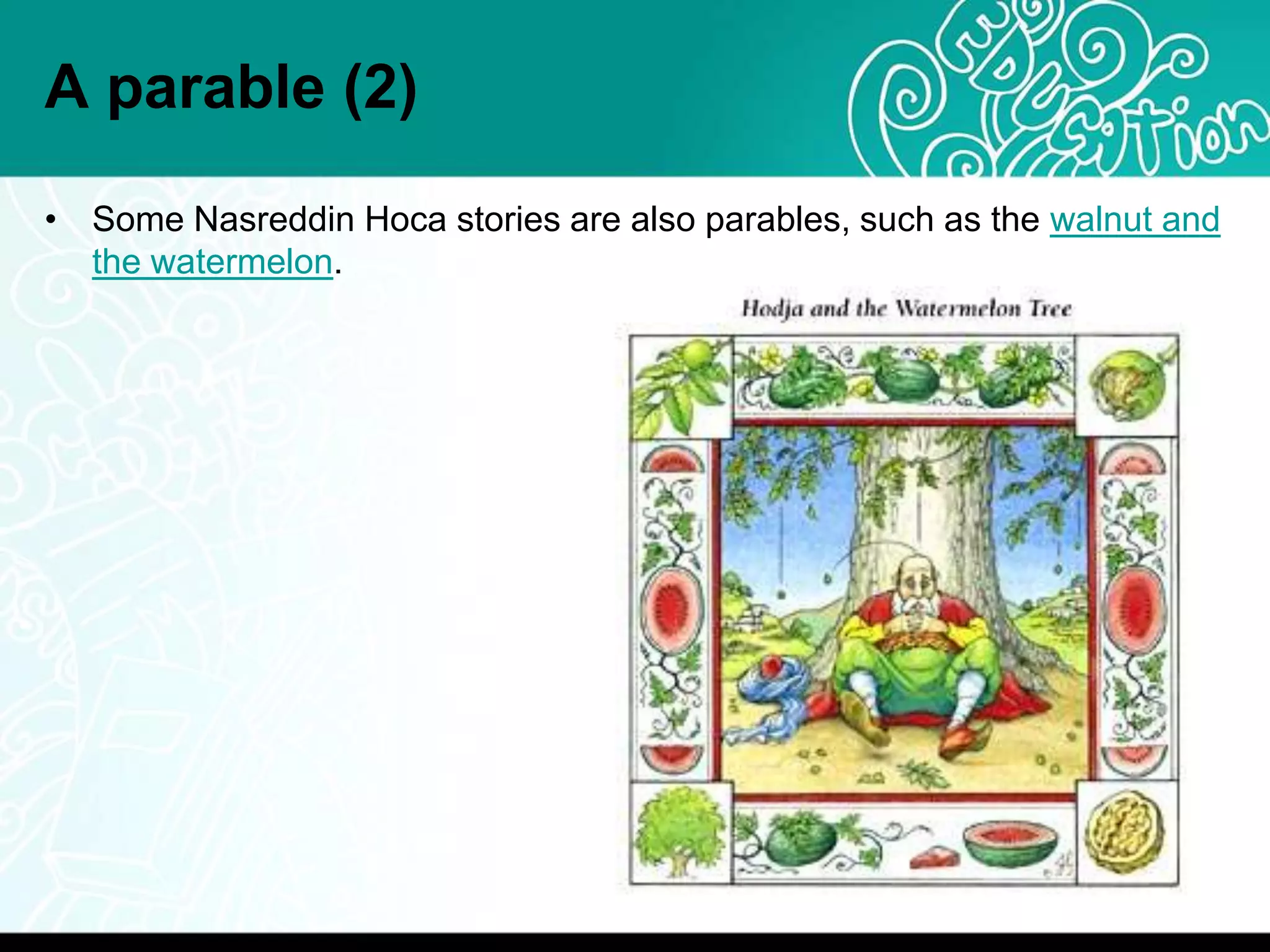 Types of stories for children | PPTX