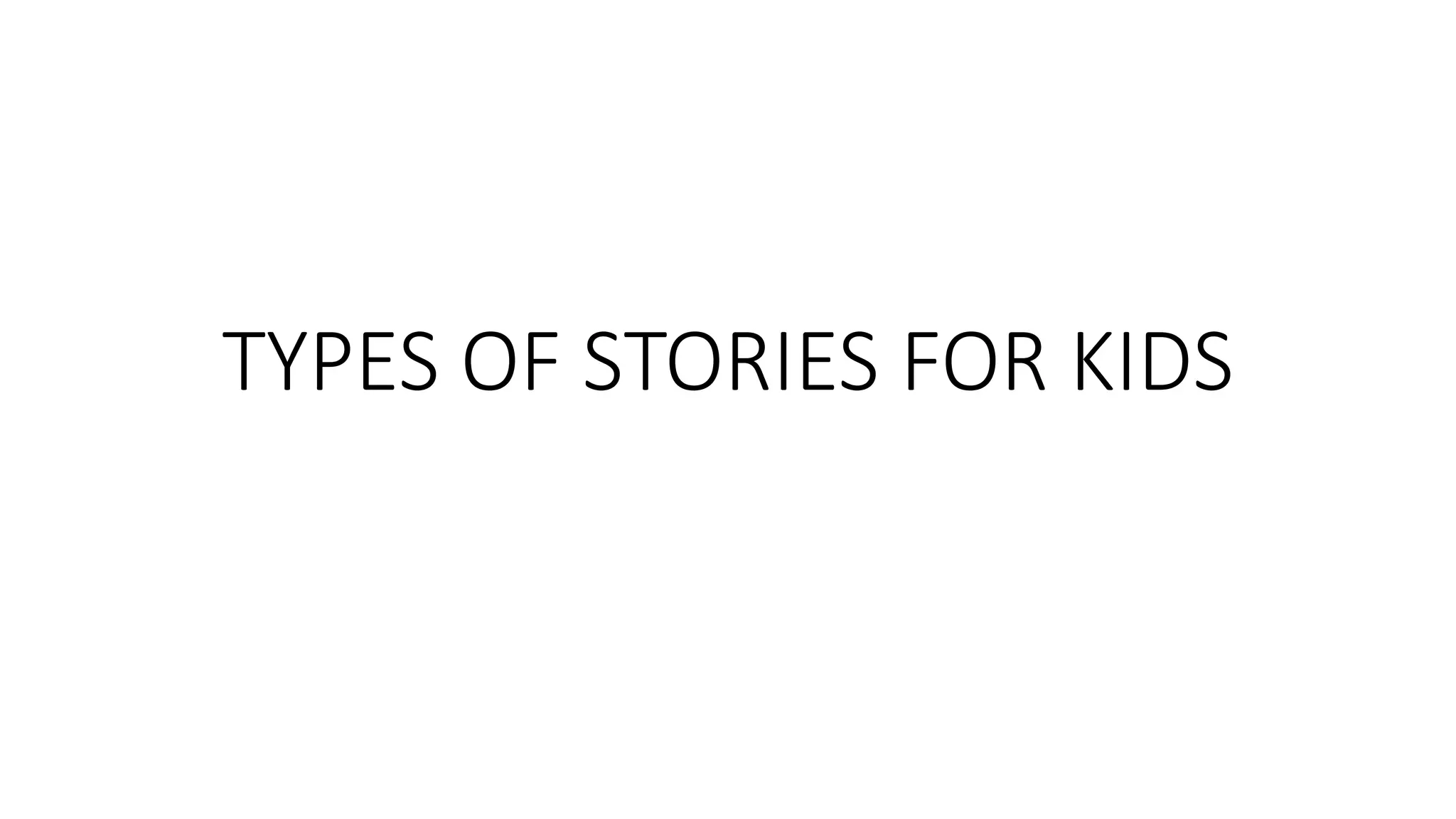 TYPES OF STORIES FOR KIDS.pdf