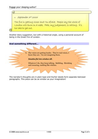 Types of story openings | PDF