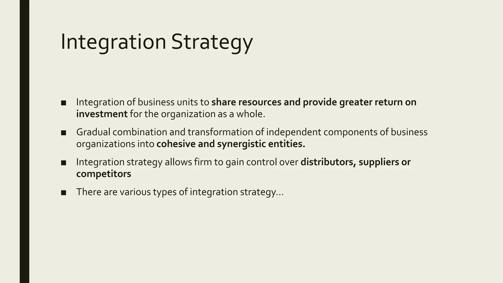 Types of strategies | PPTX