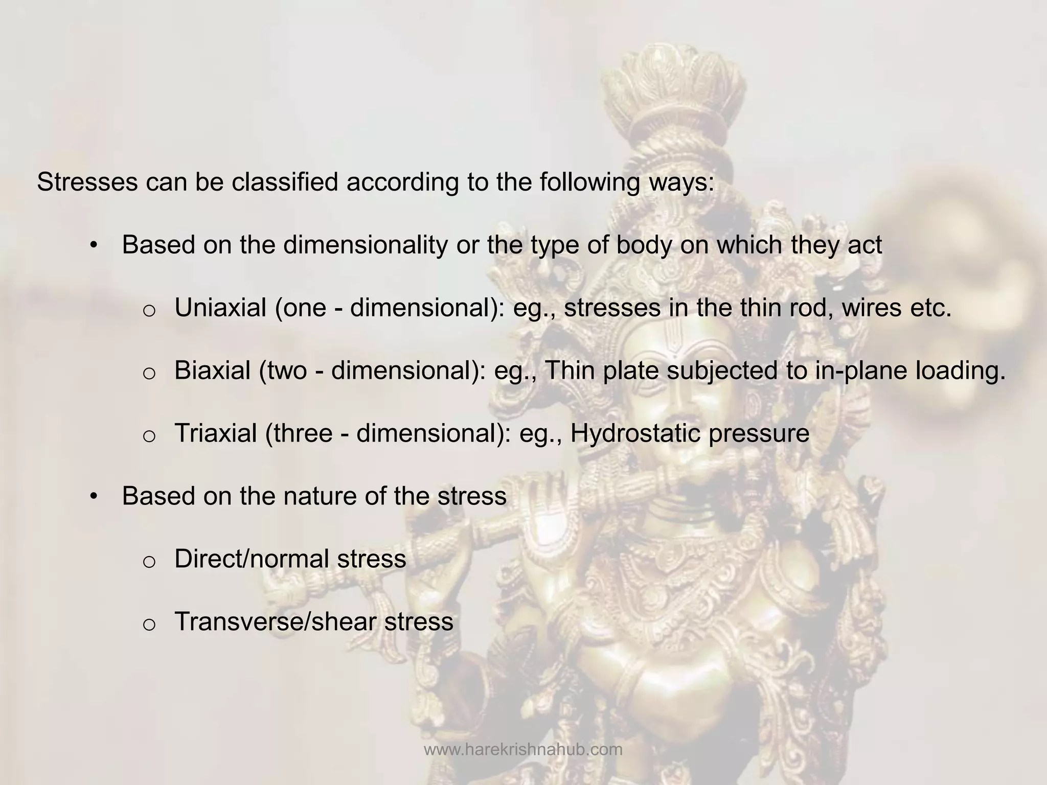 Types of Stresses | PPT