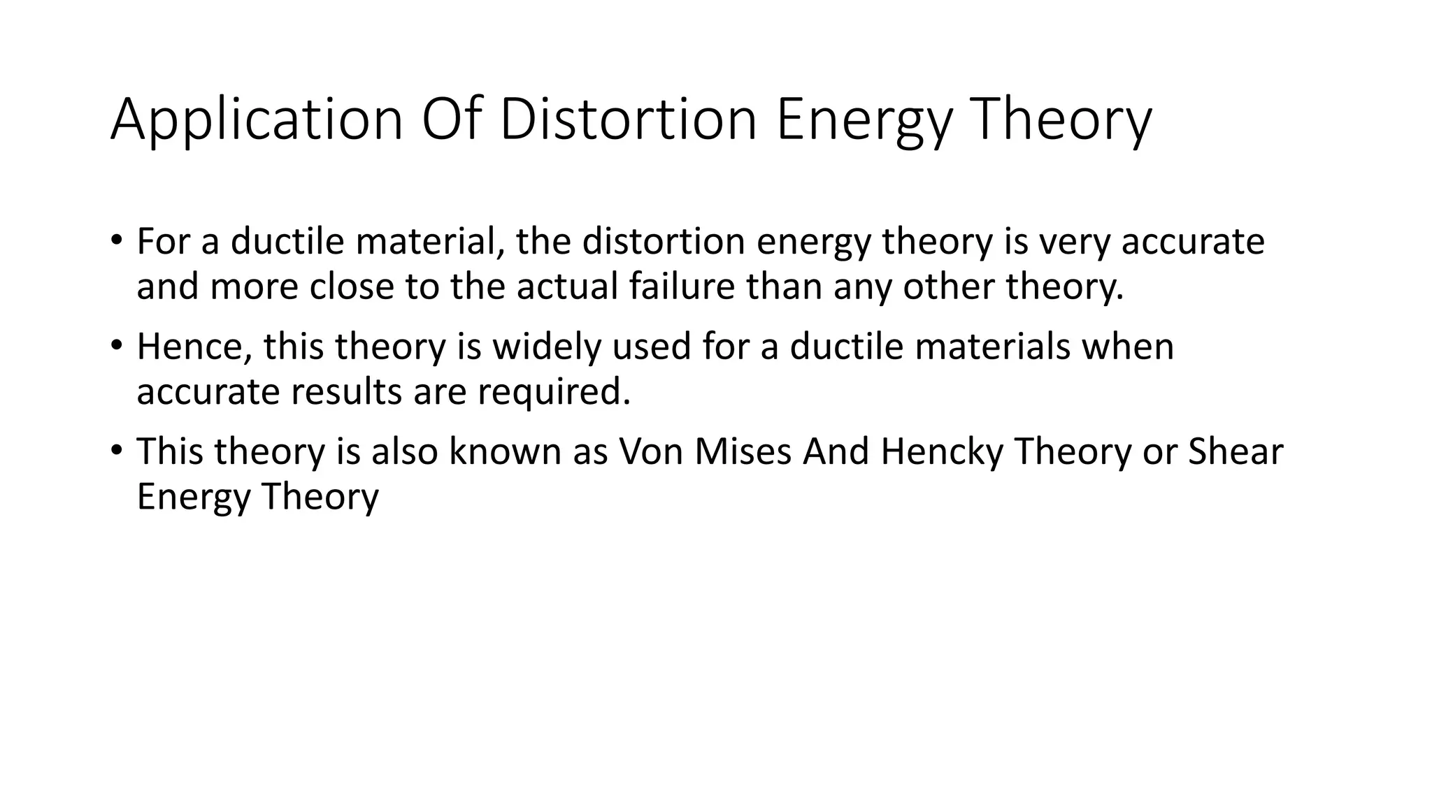 Types of stresses and theories of failure (machine design & industrial ...