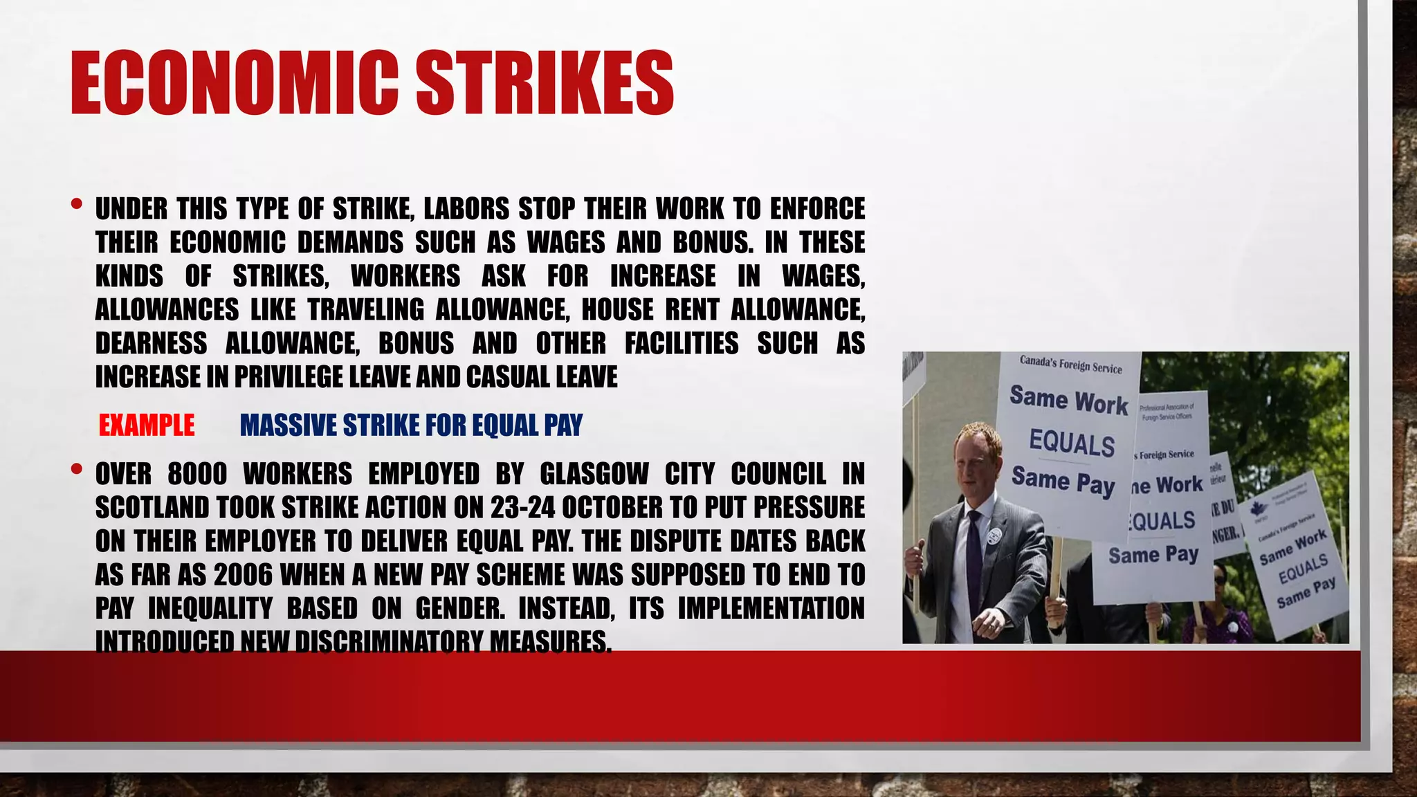 Types of strikes | PDF