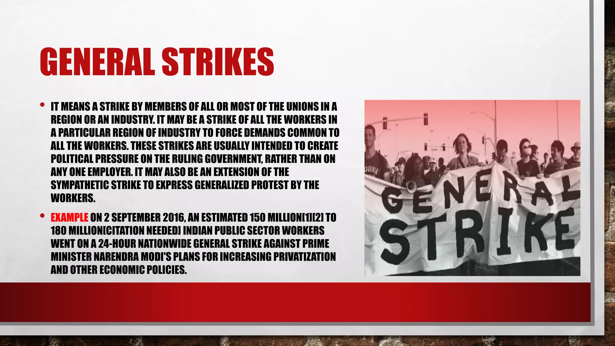 Types of strikes | PDF