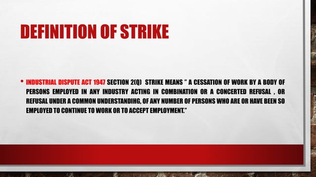 Types of strikes | PDF