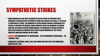 Types of strikes | PDF