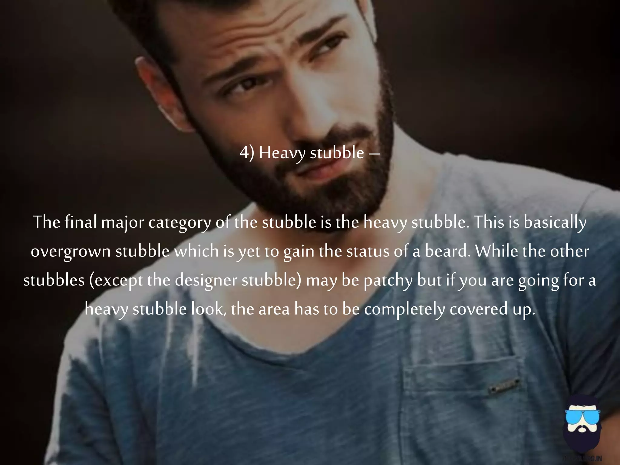 Types of Stubble Beard Styles | PPTX