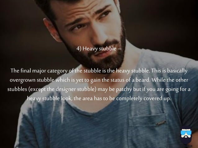 Types of Stubble Beard Styles | PPT