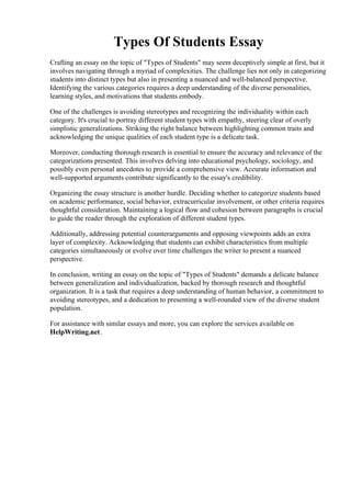 Types Of Students Essay.pdf