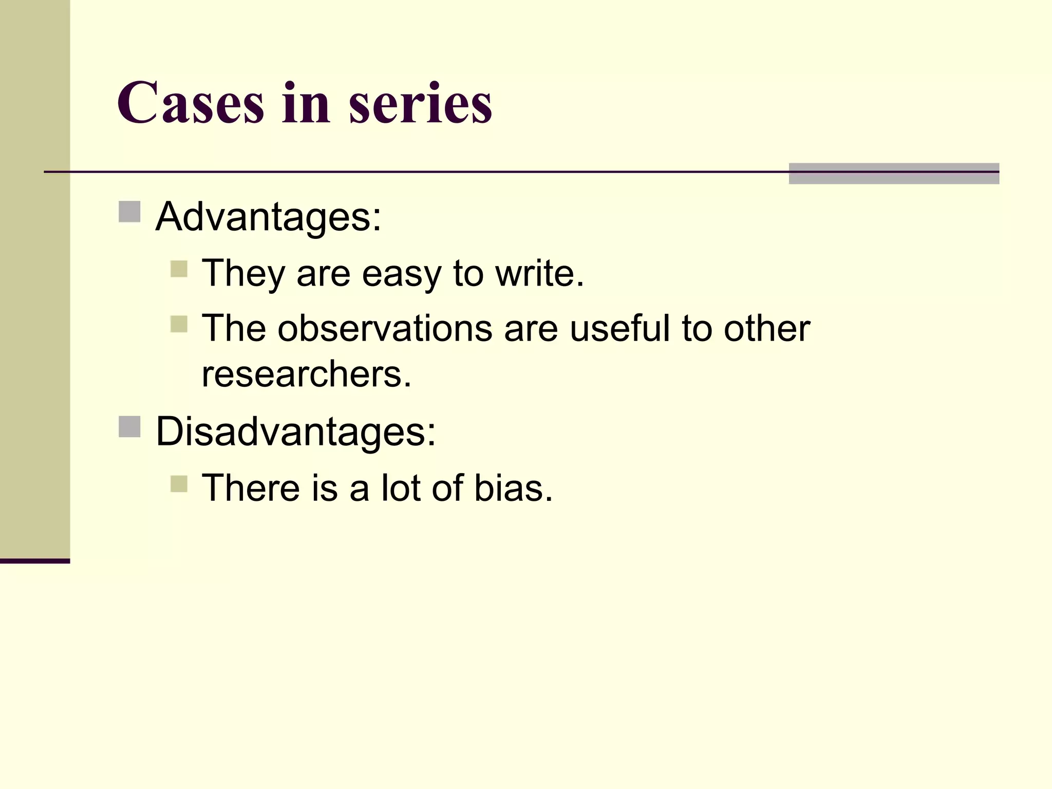 Types of studies | PPT