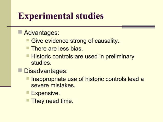 Types of studies | PPT