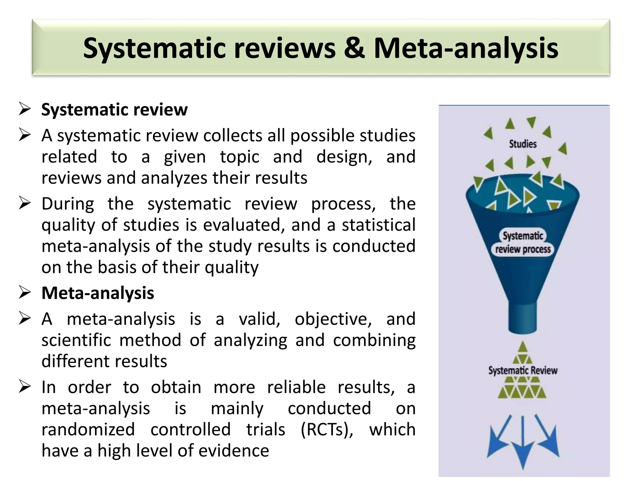 Types of studies in research | PPTX