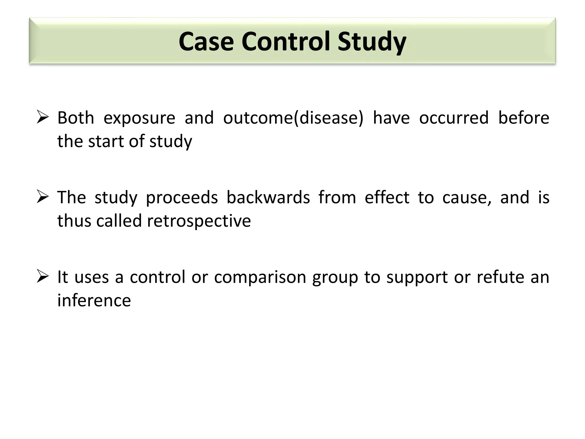 Types of studies in research | PPTX