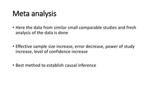 Types of study design | PPTX