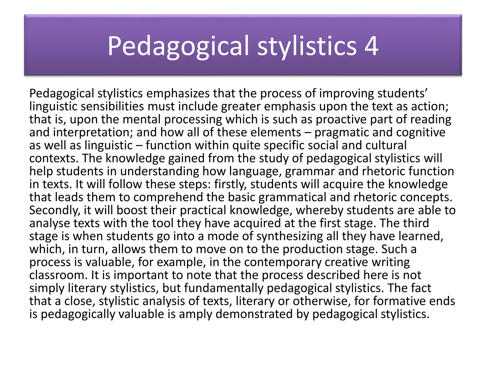 Types of Stylistics (2).pptx stylistics m | PPTX