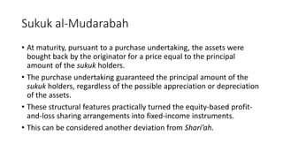 Sukuk Structures | PPTX