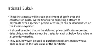 Sukuk Structures | PPTX