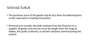 Sukuk Structures | PPTX