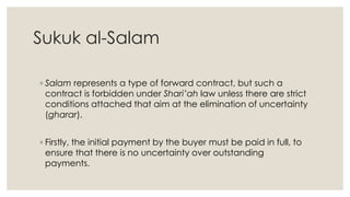Types of Sukuk | PPTX