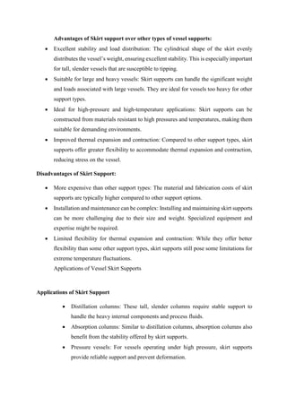 Support and its type for the Vessel .pdf