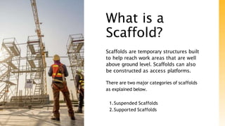 Types of Supported Scaffolds | PPTX