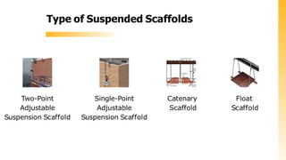 Types of Supported Scaffolds | PPTX