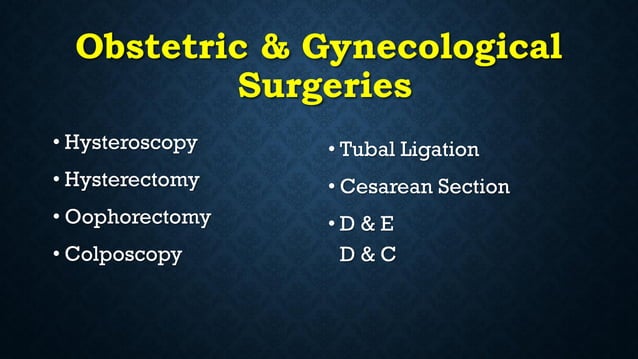 Types & Purpose of Surgery | PDF