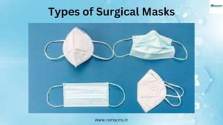 Types of Surgical Masks | PPTX