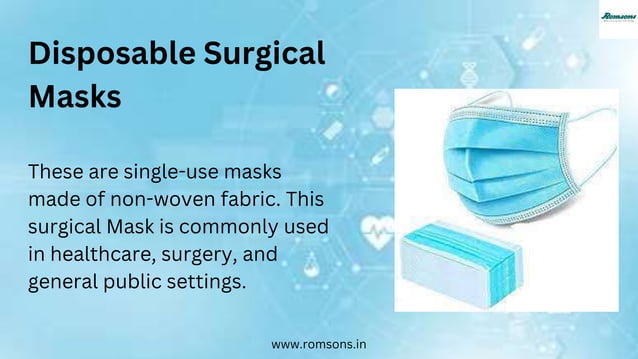 Types of Surgical Masks | PPTX