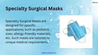 Types of Surgical Masks | PPTX