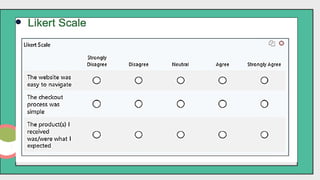 Common TYPES OF SURVEY QUESTIONNAIRES.pptx