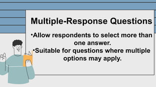 Common TYPES OF SURVEY QUESTIONNAIRES.pptx