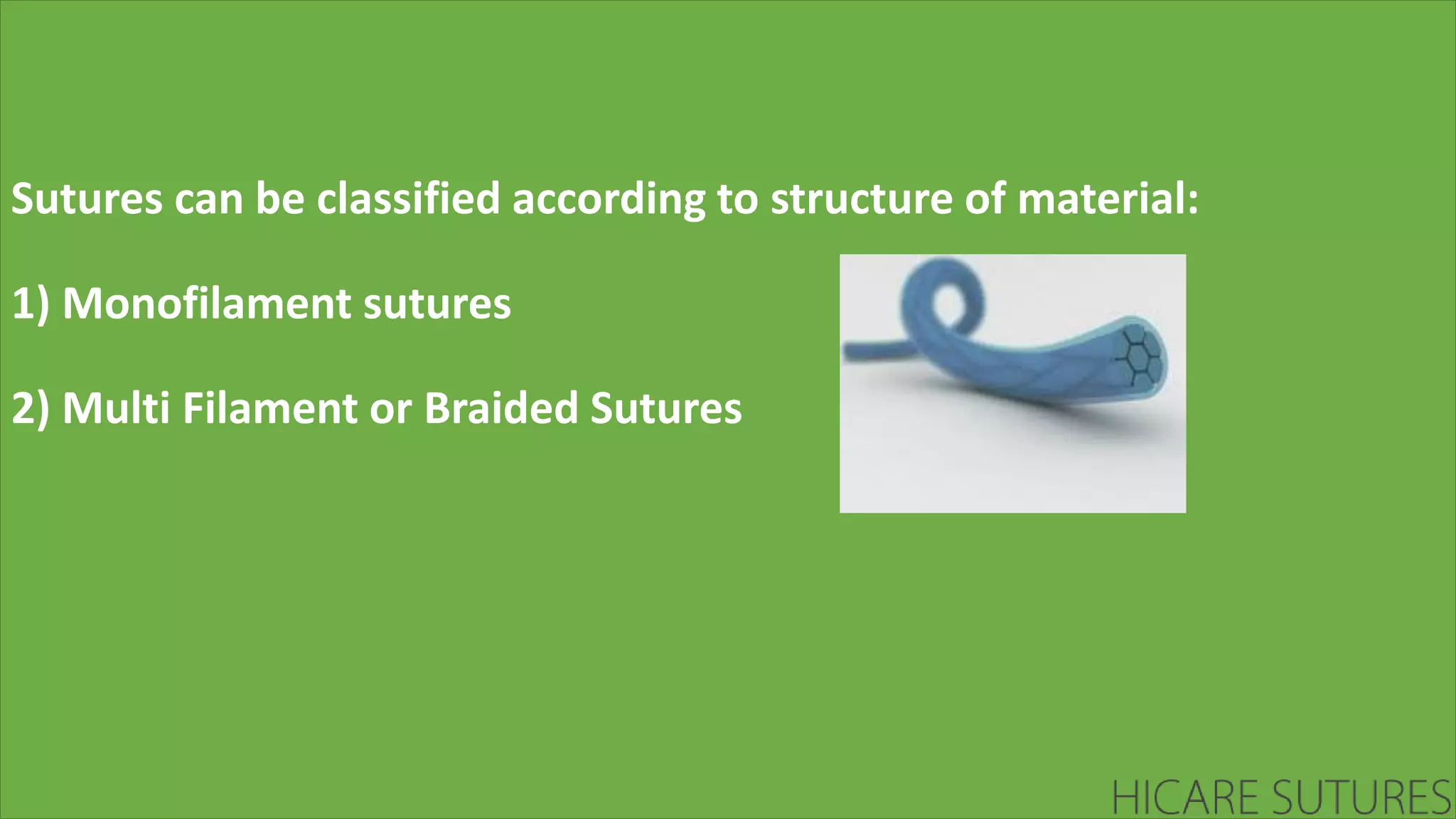 Different Types of Sutures | PDF