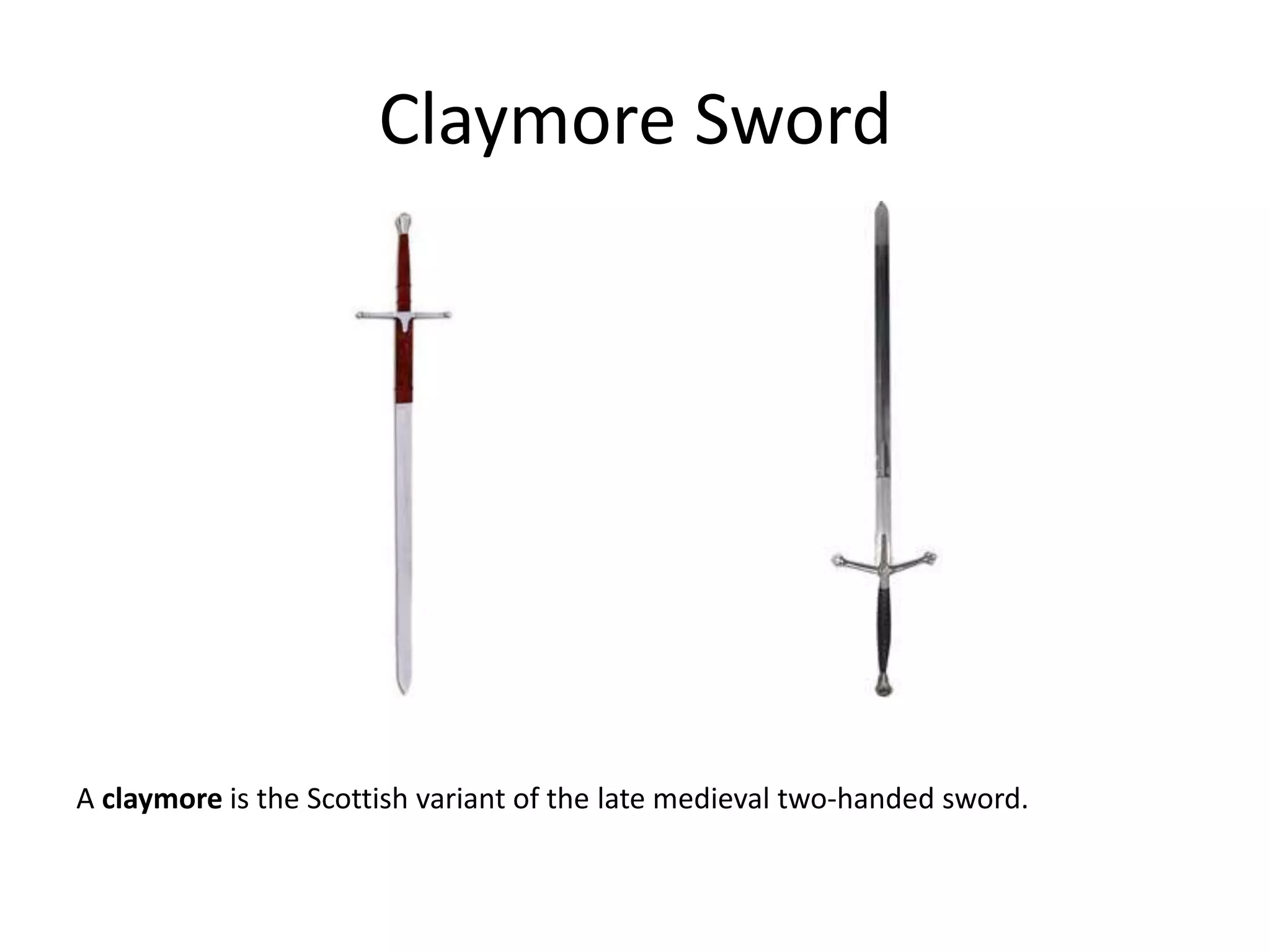Types of swords | PPT