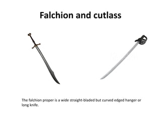 Types of swords | PPT