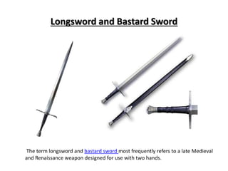 Types Of Longswords