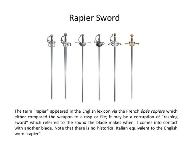 Types of swords