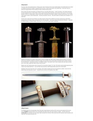 Types of Swords - nobliecustomknives.com