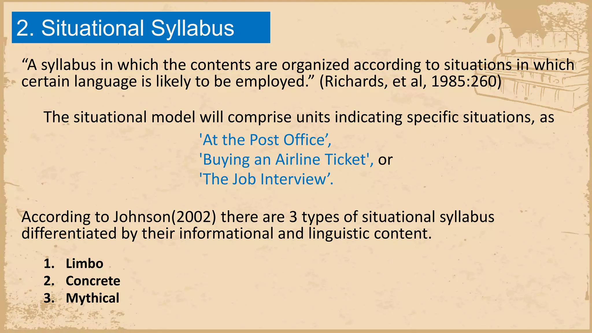 Types Of Syllabus PDF