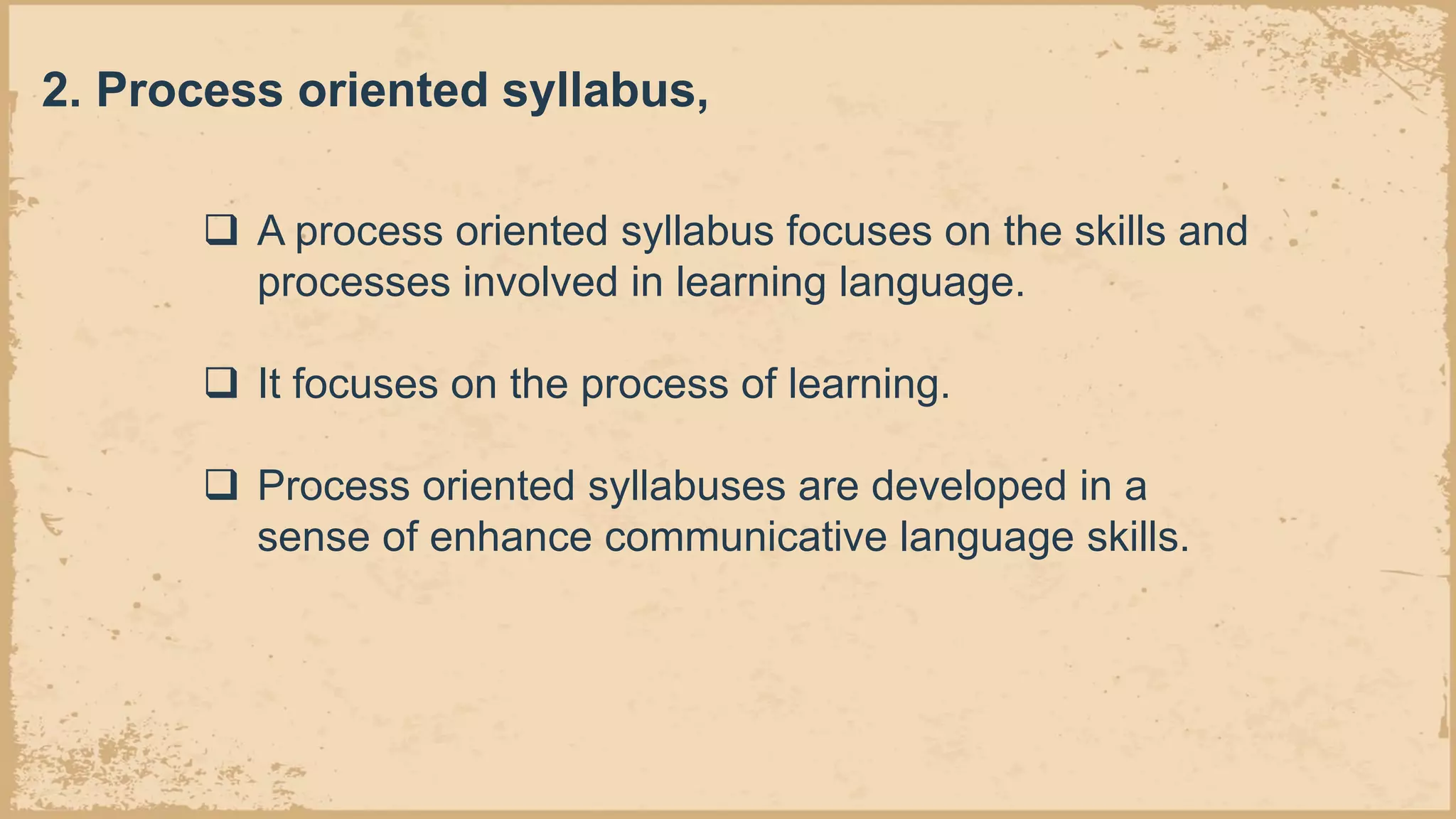 Types of Syllabus | PDF