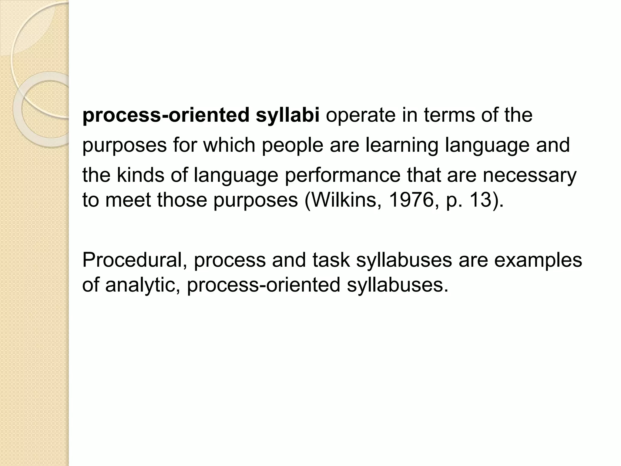 Types of syllabus design | PPTX