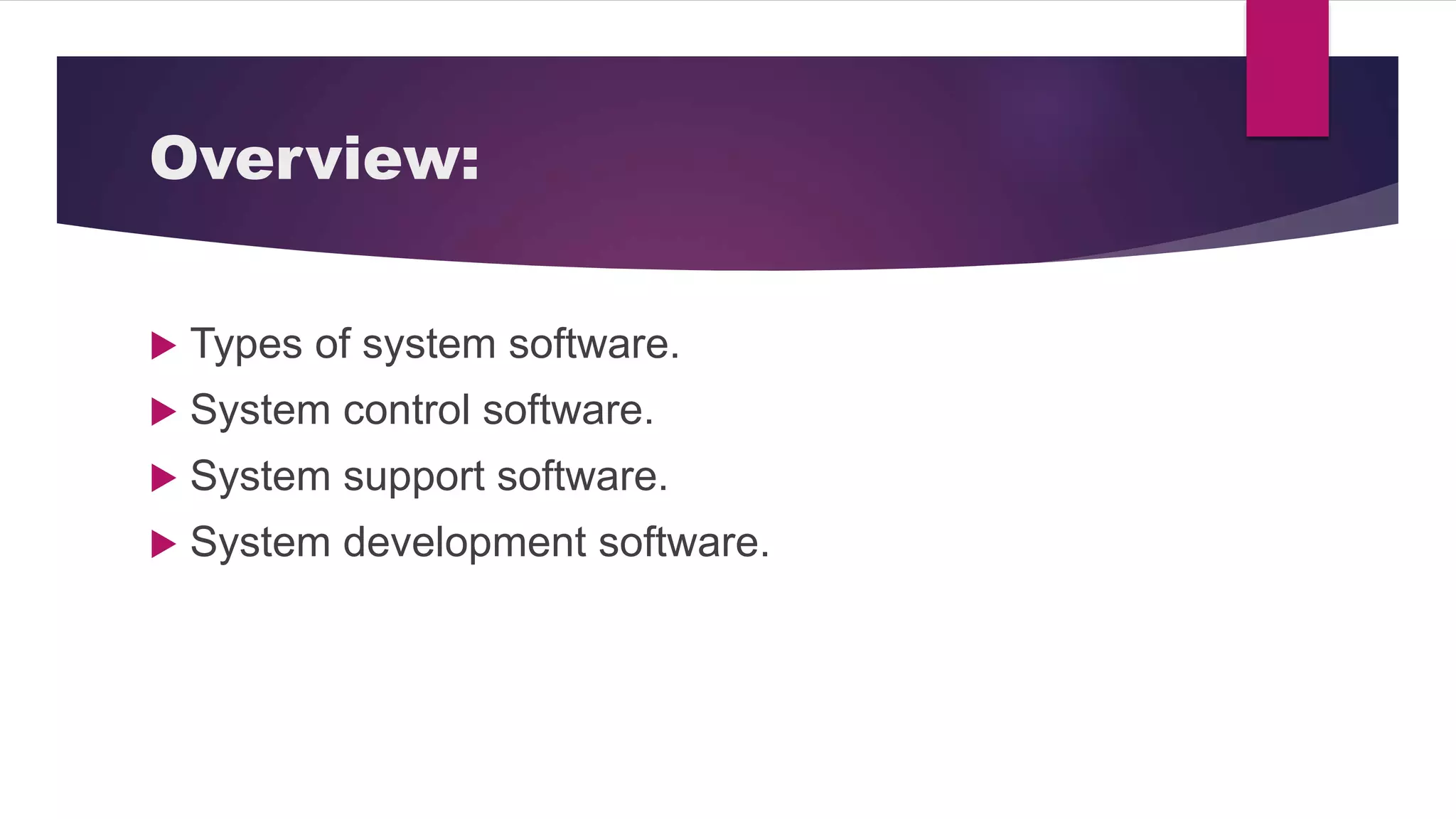 Types of system software | PPT