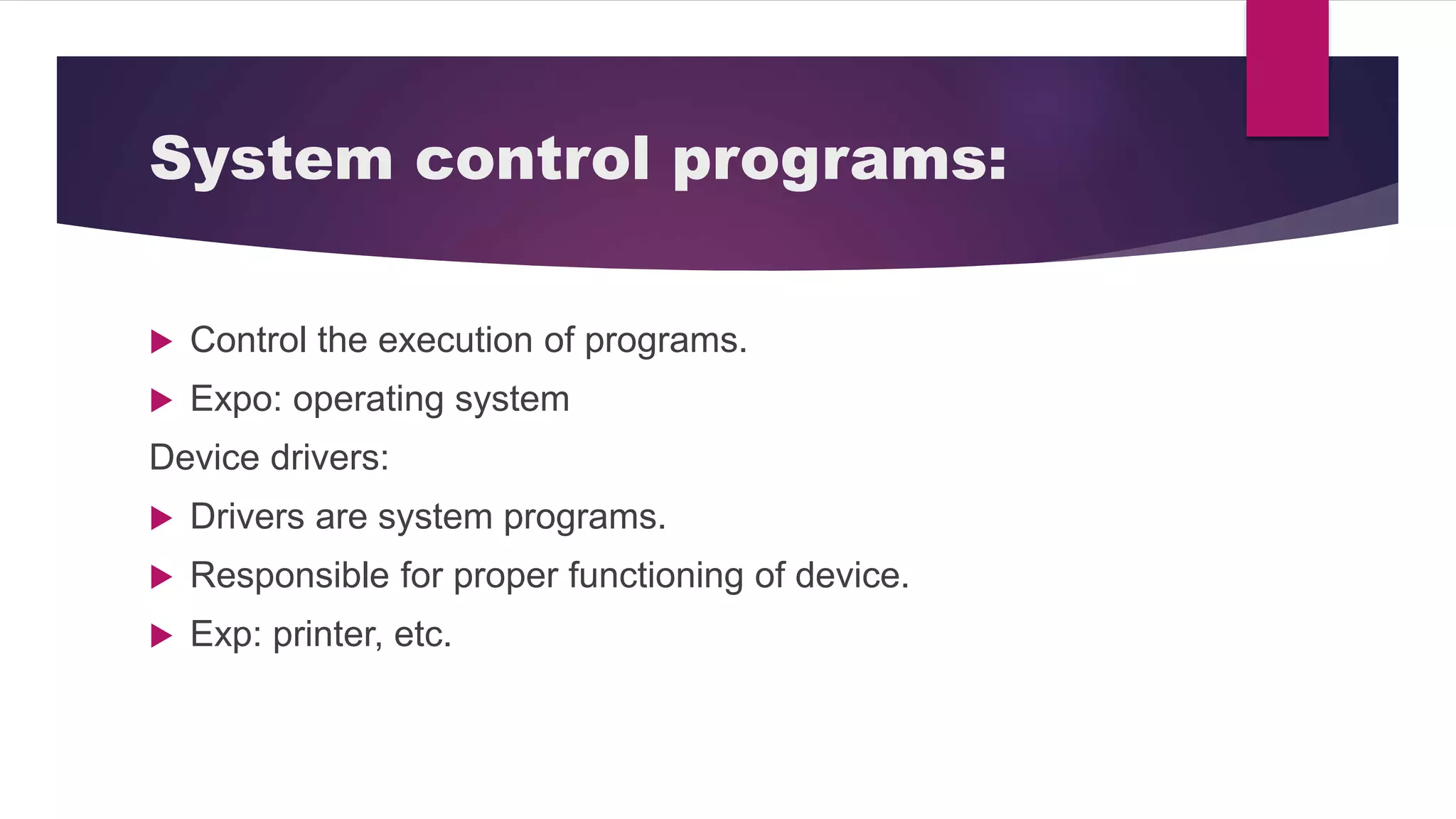 Types of system software | PPT