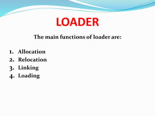 Types of system software | PPTX