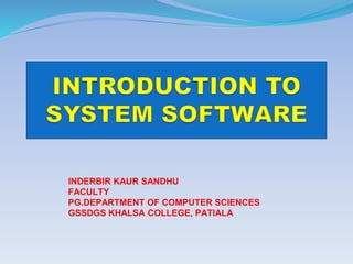 Types Of System Software