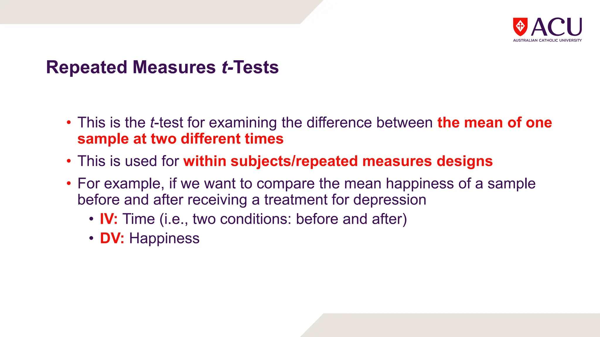 Introduction to Statistics: Types of T-Tests | PDF