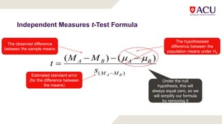 Introduction to Statistics: Types of T-Tests | PDF